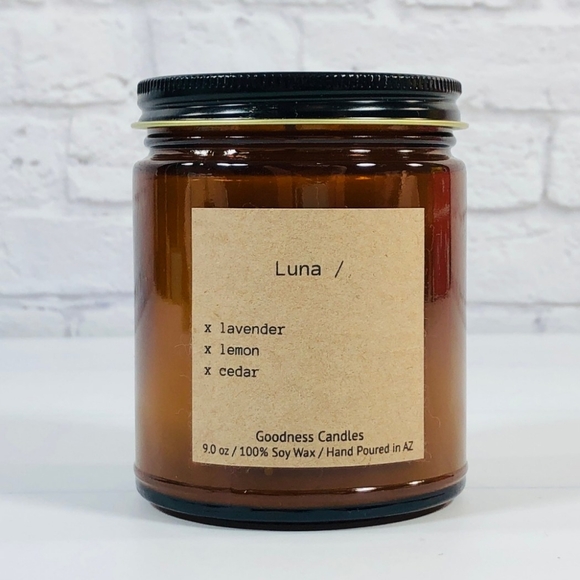 Goodness Candle Co. | Accents | Goodness Candle Luna 9 Oz 2 Used ...